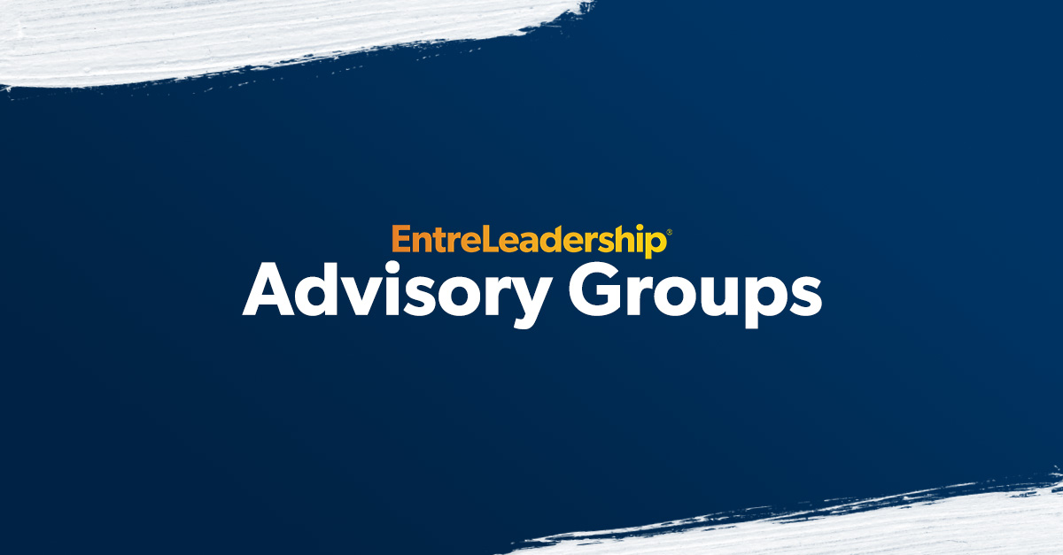 EntreLeadership Elite Advisory Groups - Ramsey